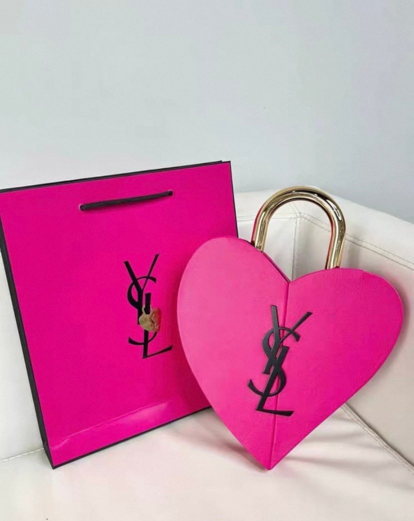 YSL Pink Heart-shaped Miniature Perfume Gift Set 13pcs – miniperfume.click