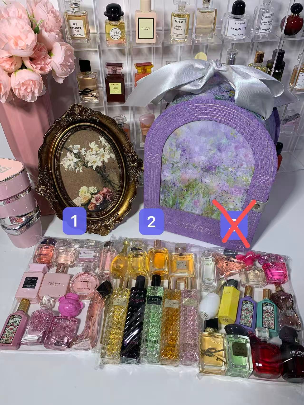 Exquisite purple mini perfume gift set – miniperfume.click